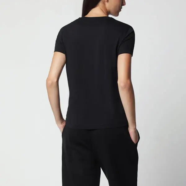 Moncler Cotton T-shirt With Embroidered Logo