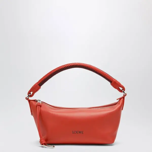 Loewe Mini Cala Tasche Aus Orangefarbenem Lammnappa