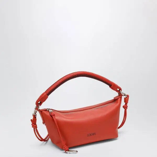 Loewe Mini Cala Tasche Aus Orangefarbenem Lammnappa