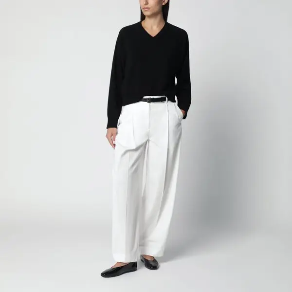 Loulou De Saison Cashmere V-neck Sweater