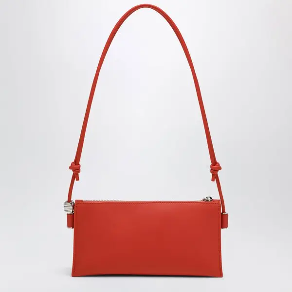 Loewe Joya Pouch In Calfskin Nappa Leather - Orange