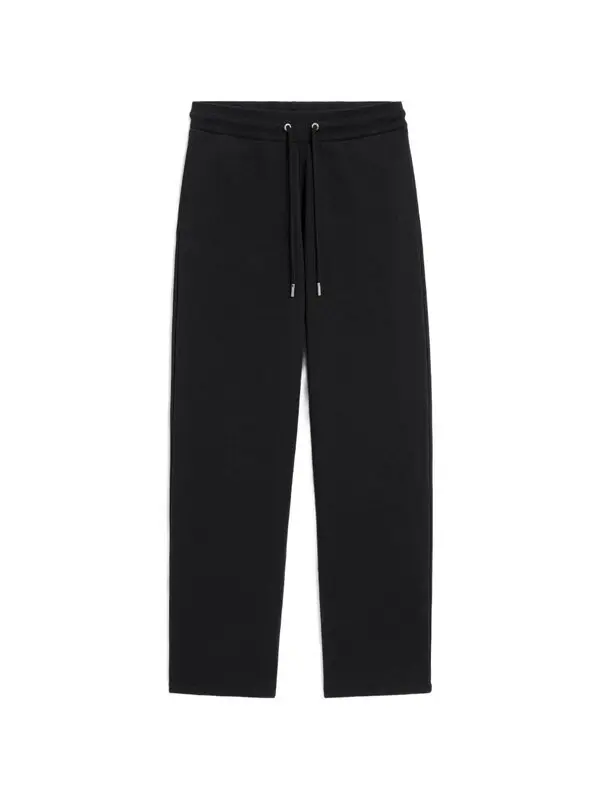 AMI Paris De Coeur Cotton Sweatpants - Black
