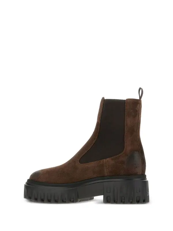 Hogan H700 Leather Chelsea Boots