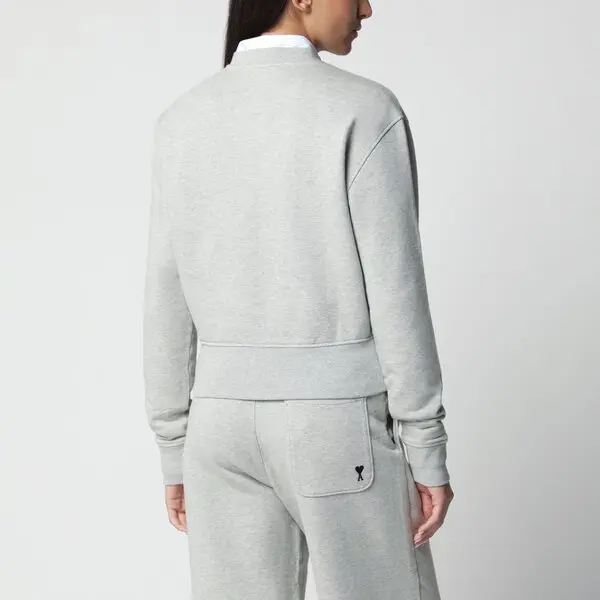 AMI Paris De Coeur Crewneck Sweatshirt