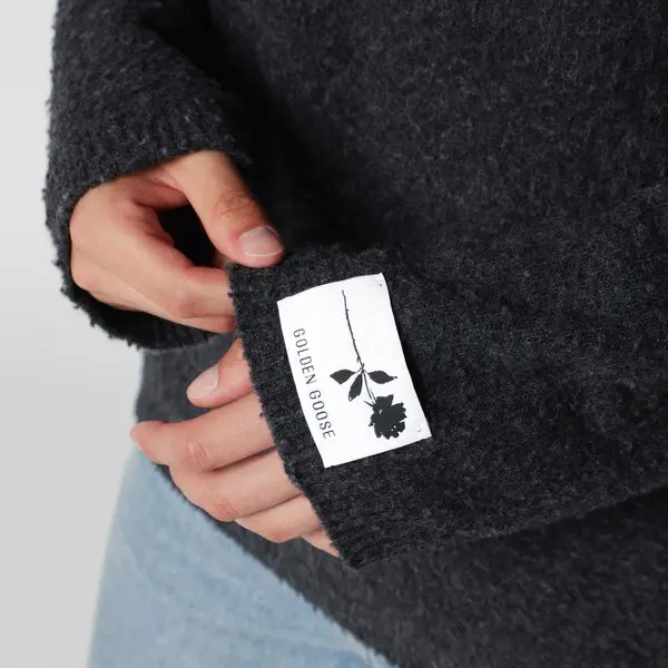 GOLDEN GOOSE Bouclé Wool Sweater