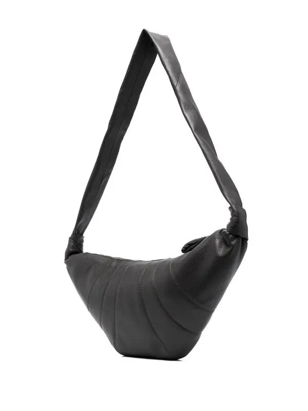 LEMAIRE Croissant Medium Leather Shoulder Bag