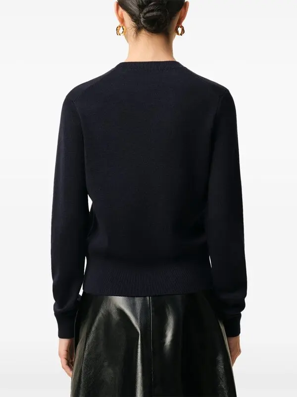 AMI Paris De Coeur Wool Crewneck Sweater