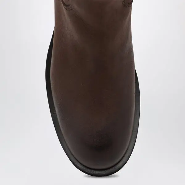Paris Texas Ebony Napa Leather Boots
