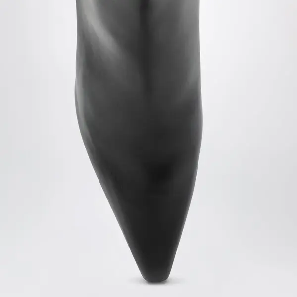 Paris Texas Calfskin Leather Ankle Boots