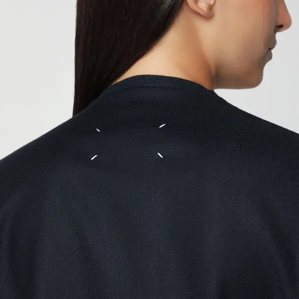 MAISON MARGIELA Navy Virgin Wool Jacket