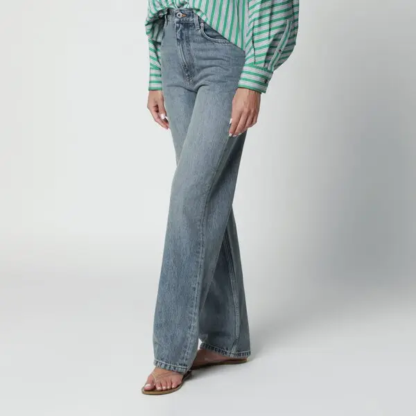 Loewe Anagram Embroidered Jeans