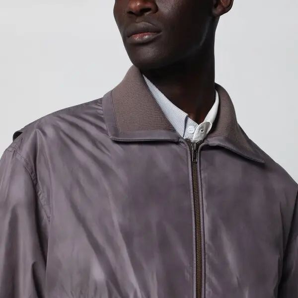 MAISON MARGIELA Technical Fabric Zip-up Jacket