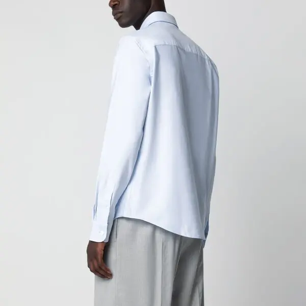 AMI Paris De Coeur Shirt - Light Blue