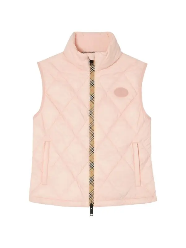 Burberry Down Vest - Pink