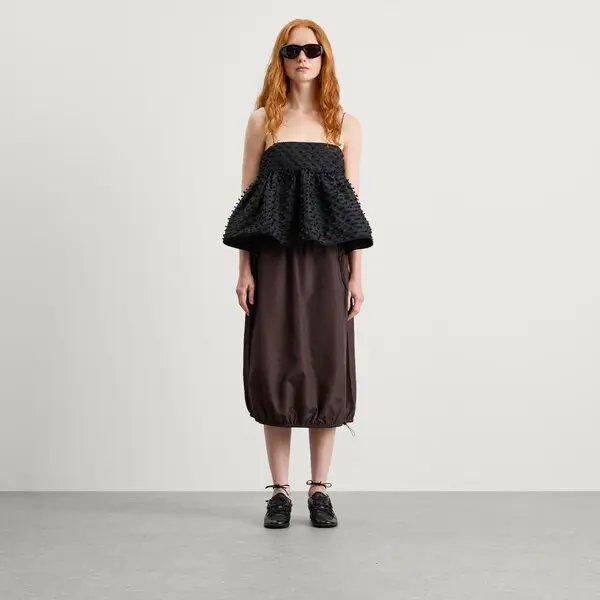 Cecilie Bahnsen Fie Skirt - Brown
