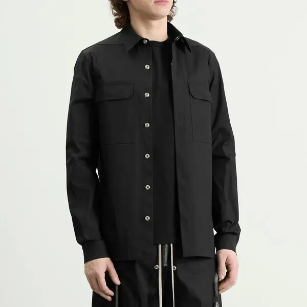 Rick Owens Outershirt In | Cotton/elastane | End Clothing