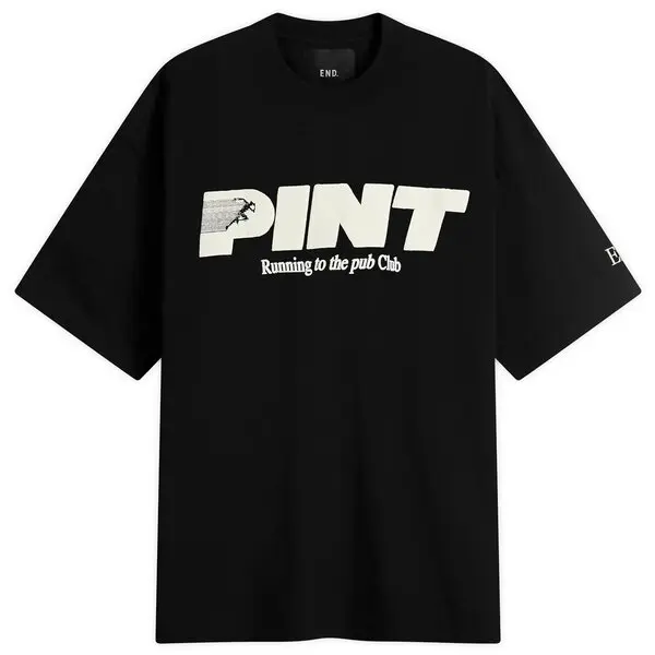 END. Pint Club T-shirt - Black