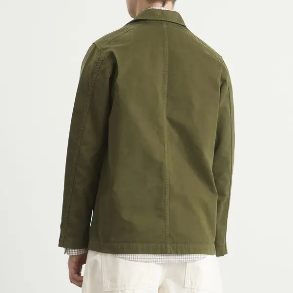 DRAKE'S Canvas Chore Jacket