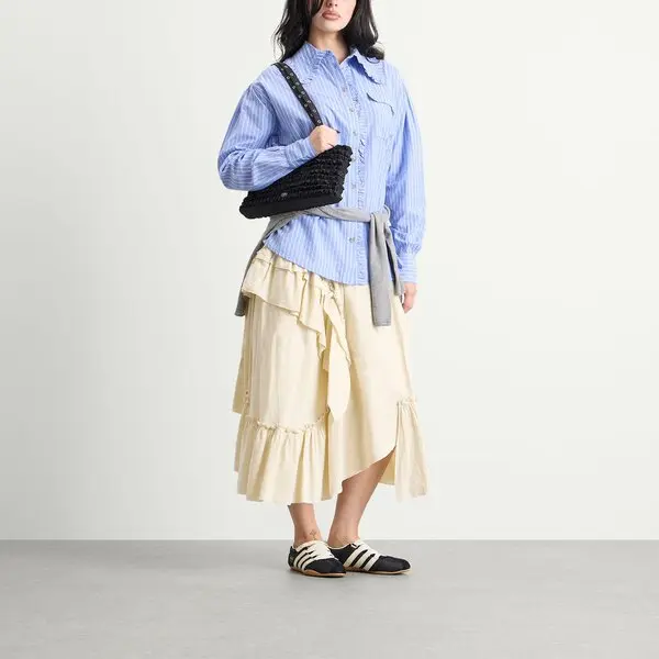 DAMSON MADDER Kendall Ruffle Shirt