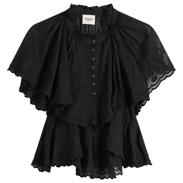 Isabel Marant Étoile Lorna Blouse - Black