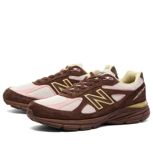 NEW BALANCE 990 V4 Sneaker - Brown
