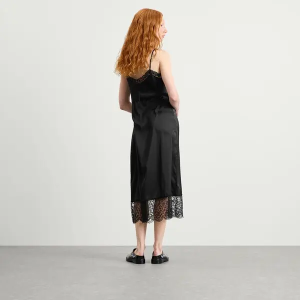Simone Rocha Lace Trim Slip Dress