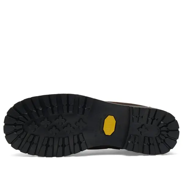 Studio Nicholson Guston Lace-up Boat Shoe In Suede - Caffe