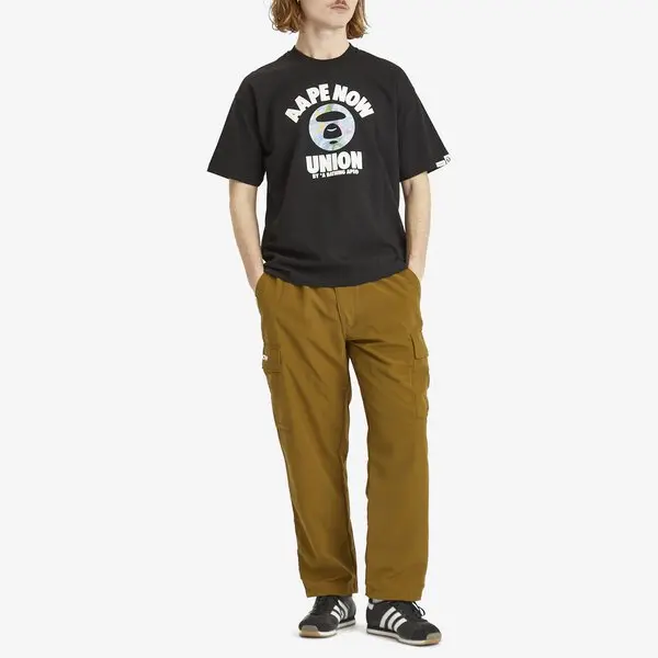 AAPE BY *A BATHING APE Aape Union College T-shirt