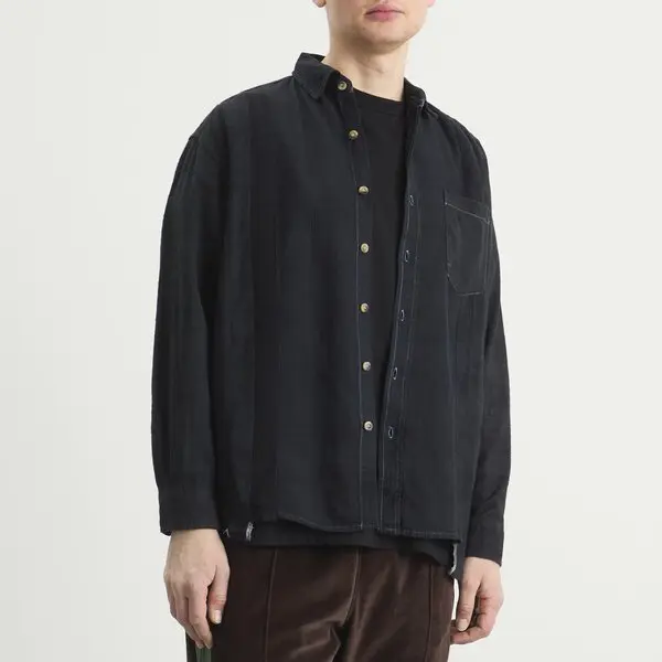 Needles 7 Cuts Over Dyed Flannel Shirt