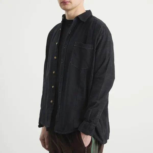 Needles 7 Cuts Over Dyed Flannel Shirt