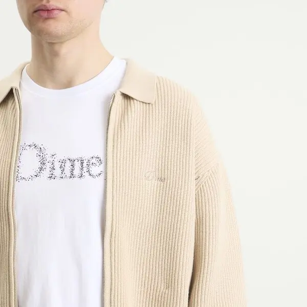 DIME Double Zip Knit Cardigan