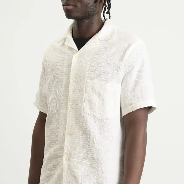 Portuguese Flannel Reeve Jacquard Vacation Shirt
