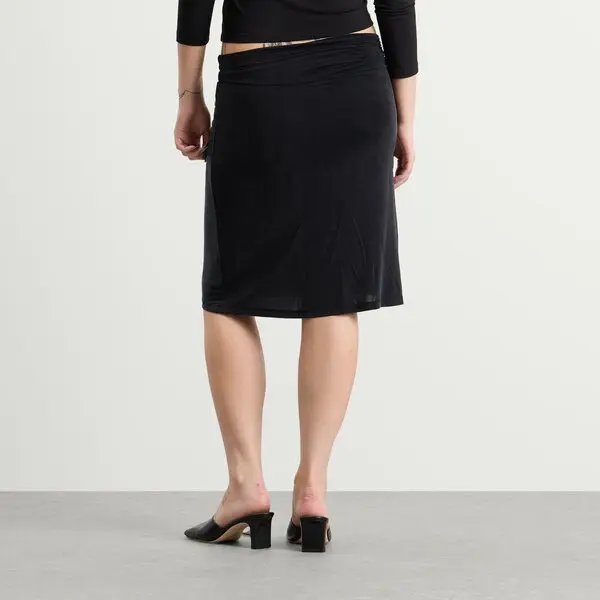 PEACHY DEN Kylie Vent Midi Skort