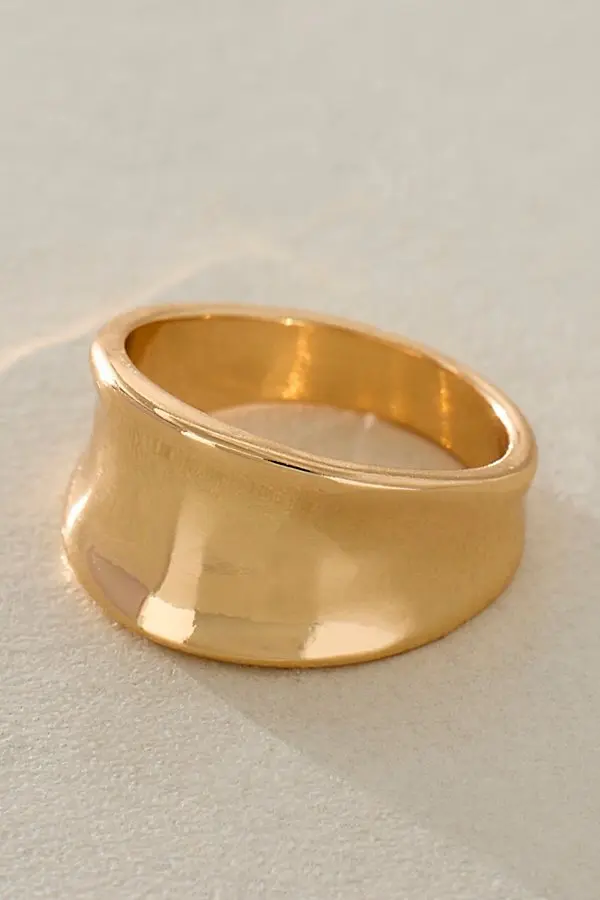 Free People Antibes Pinky Ring At - Gold