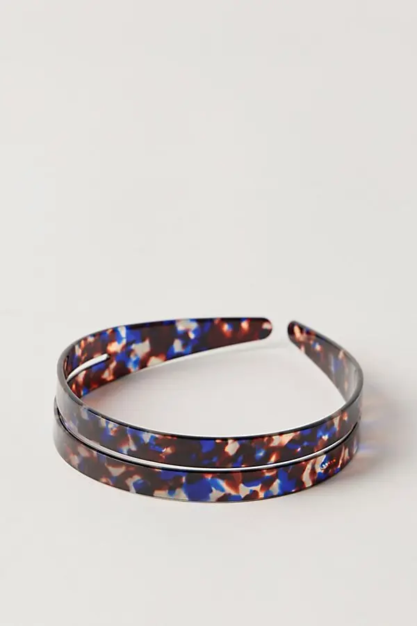 Free People Dyon Acetate Headband At - Brown