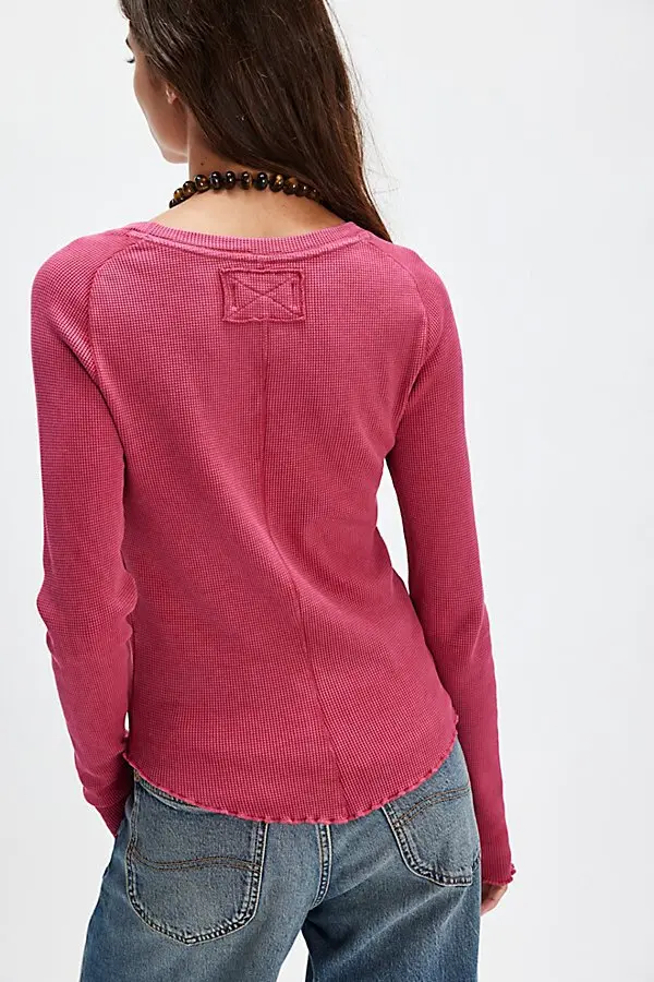 We The Free Easy Does It Long Sleeve Tee At