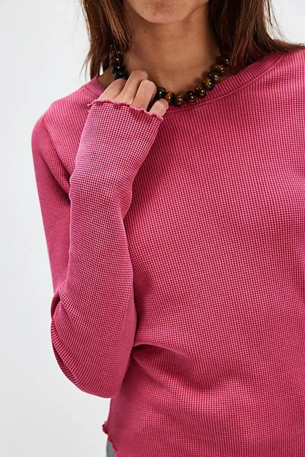 We The Free Easy Does It Long Sleeve Tee At