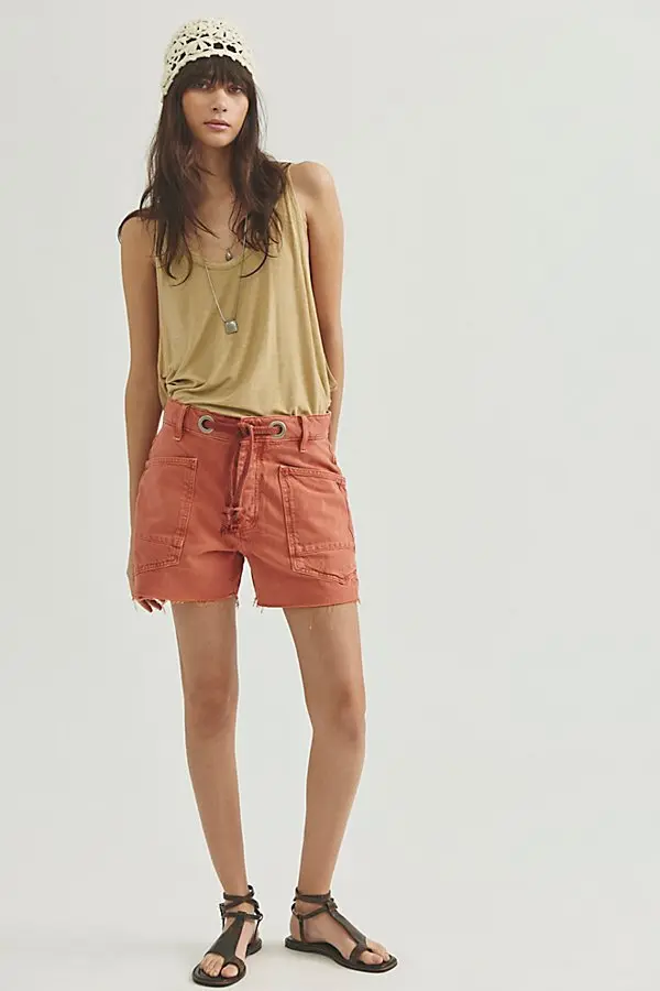 We The Free Moxie Barrel Shorts At