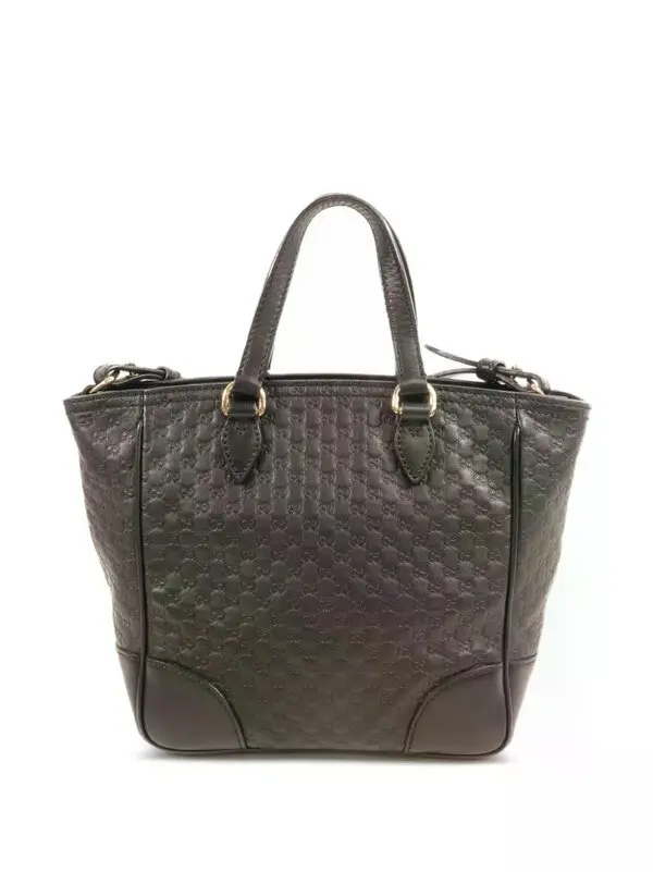 Gucci 2-way Leather Tote Bag