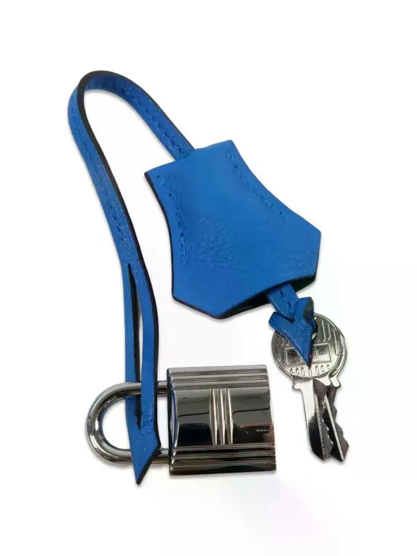 Hermès Toolbox 26 Leather Shoulder Bag - Blue