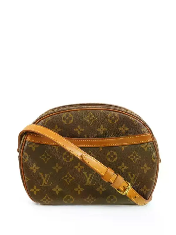LOUIS VUITTON Blois Monogram Canvas Shoulder Bag - Brown