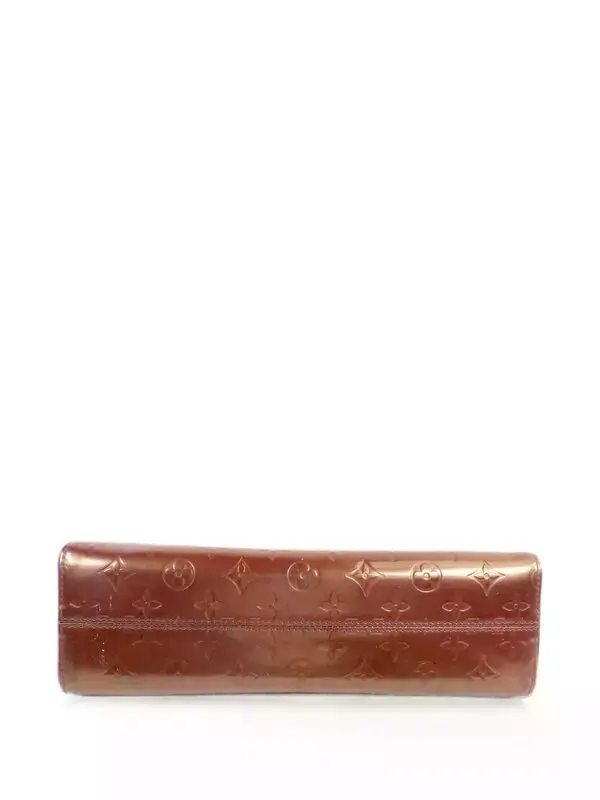 LOUIS VUITTON Monogram Vernis Roxbury Drive Tote Bag - Brown