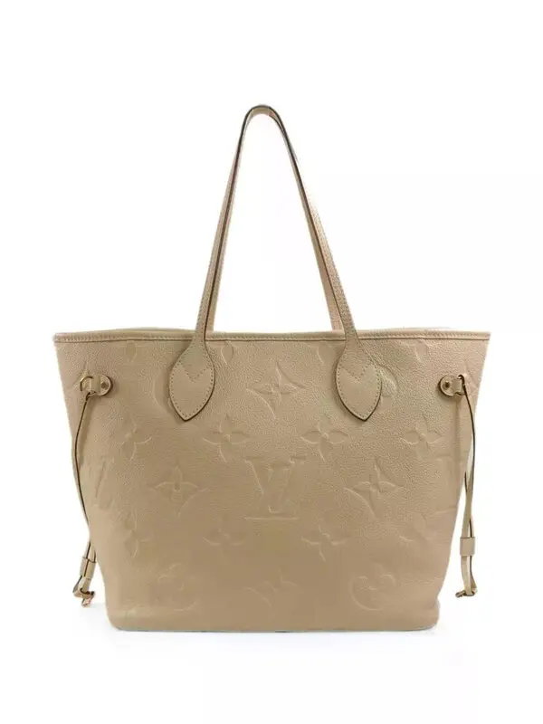 LOUIS VUITTON Mm Neverfull Monogram Empreinte Tote Bag