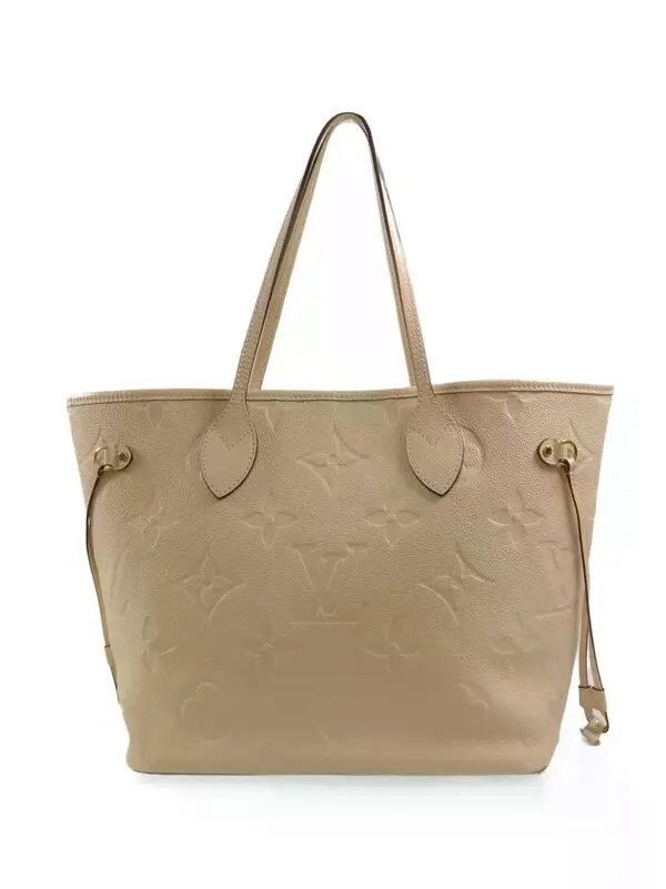 LOUIS VUITTON Monogram Empreinte Tote Bag - Neutrals