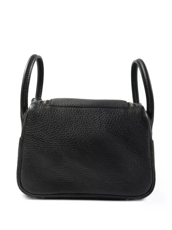 Hermès Mini Lindy Shoulder Bag - Black