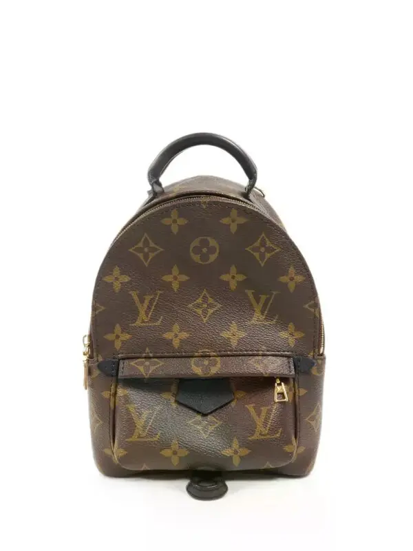 LOUIS VUITTON Mini Palm Springs Monogram Backpack - Brown