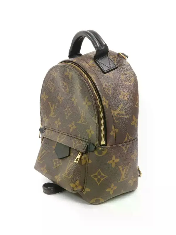 LOUIS VUITTON Mini Palm Springs Monogram Backpack - Brown