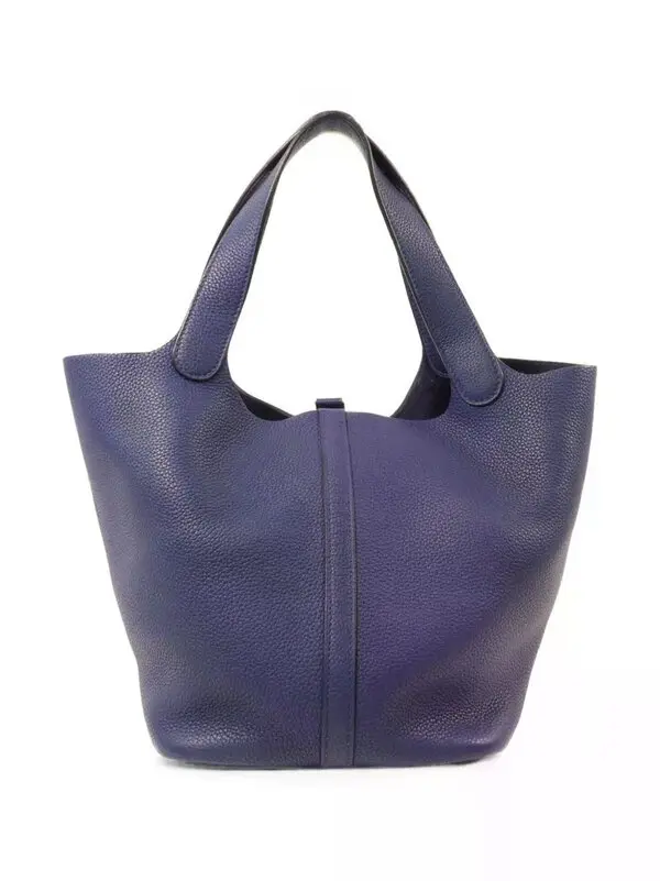 Hermès Mm Picotin Tote Bag - Blue
