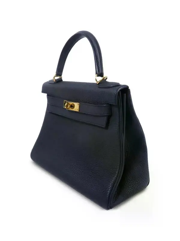 Hermès 28 Kelly Tote Bag - Blue