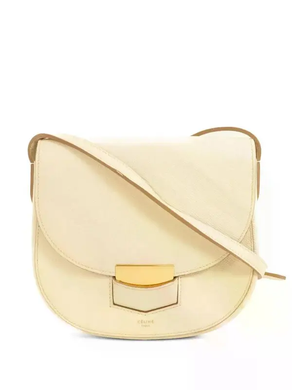 Celine Small Trotteur Cross Body Bag - Neutrals